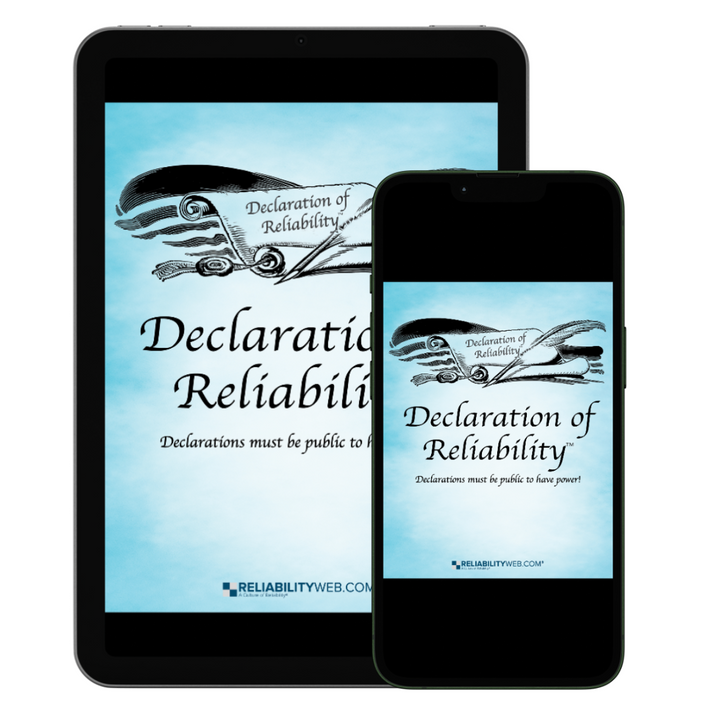 Declaration of Reliability - Digital Download – Reliability Marketplace